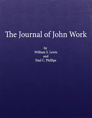 The Journal of John Work - University of Oklahoma Press